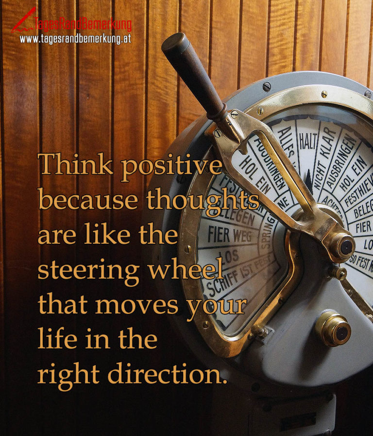 Zitate in der Kategorie Optimismus der Die TagesRandBemerkung